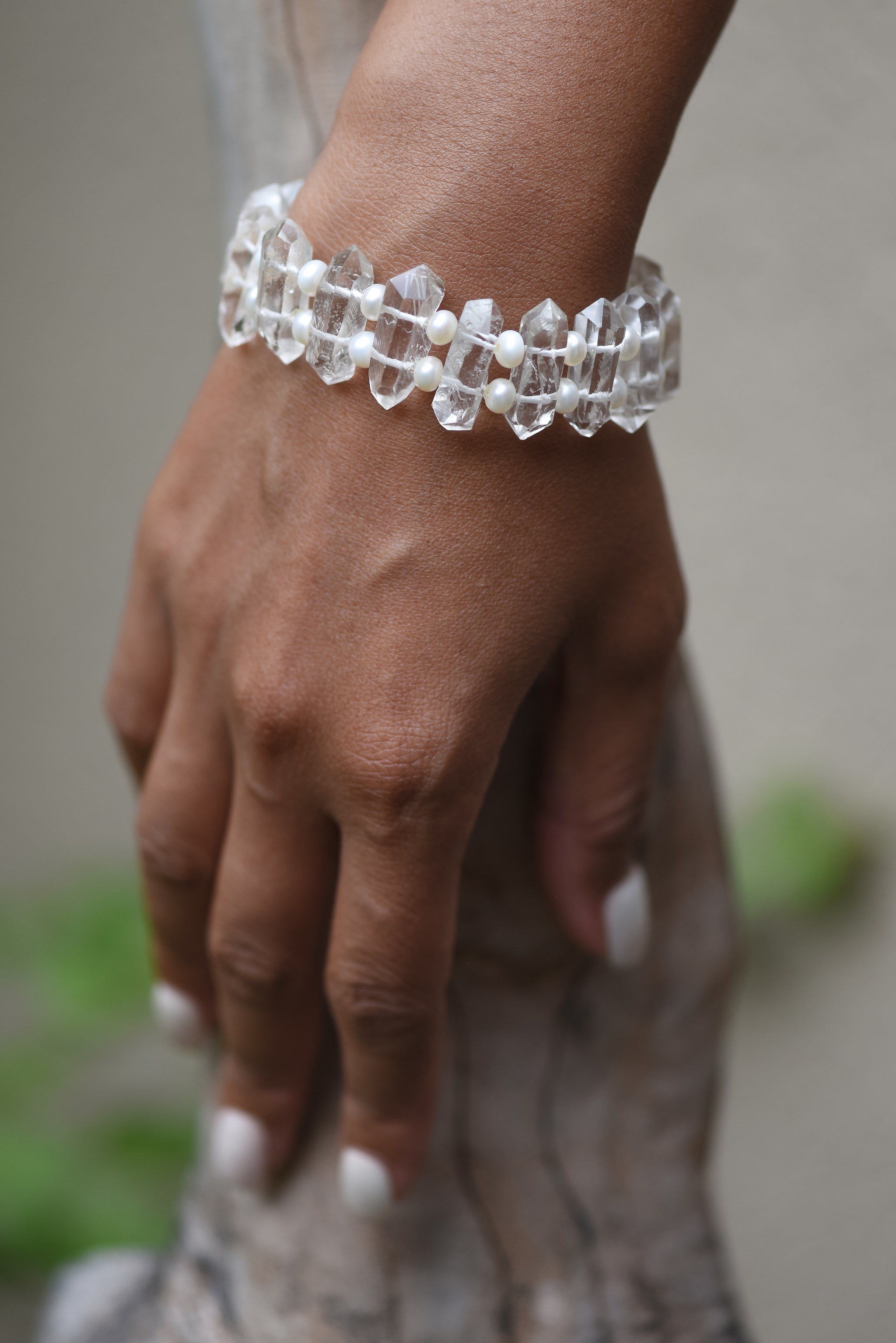 Pure Vibration Elastic Bracelet | Handcrafted Elastic Bracelet with ...
